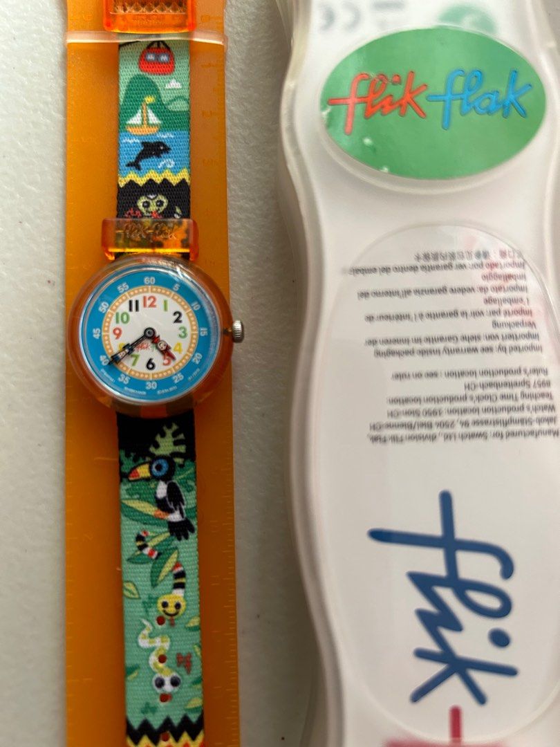 Flik Flak (Swatch) kids watch, Babies & Kids, Babies & Kids Fashion on ...