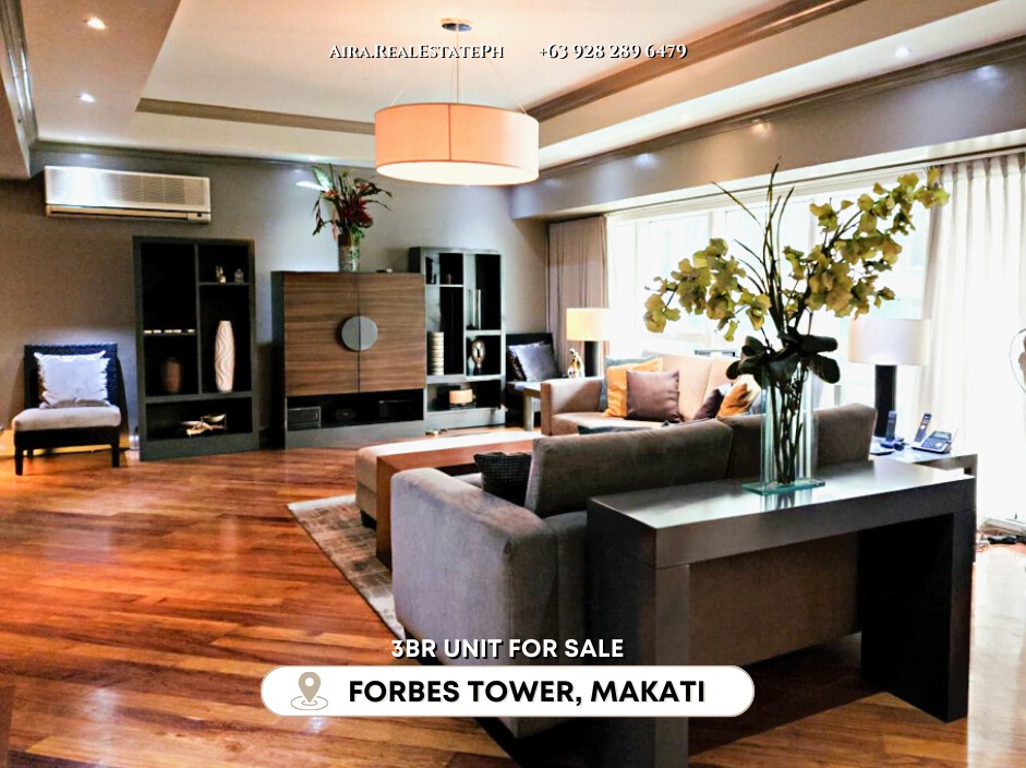 Forbes Tower, Makati: Goo Deal 3BR Unit for Sale!, Property, For Sale ...