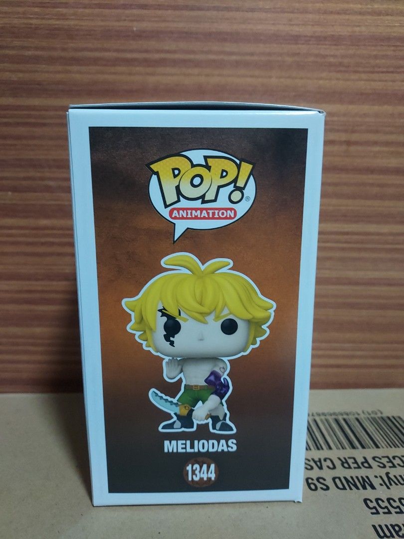 Funko Meliodas Seven Deadly Sins, Hobbies & Toys, Toys & Games on Carousell