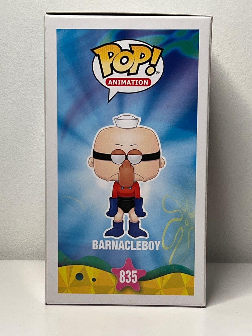 Funko Pop Spongebob Squarepants - Barnacleboy, Hobbies & Toys, Toys ...
