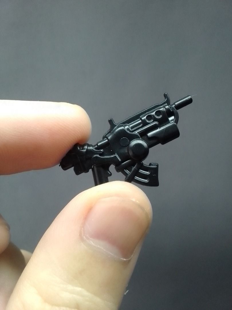 FUTURISTIC MINIFIGURE ASSAULT RIFLE - LEGO COMPATIBLE, Hobbies & Toys ...