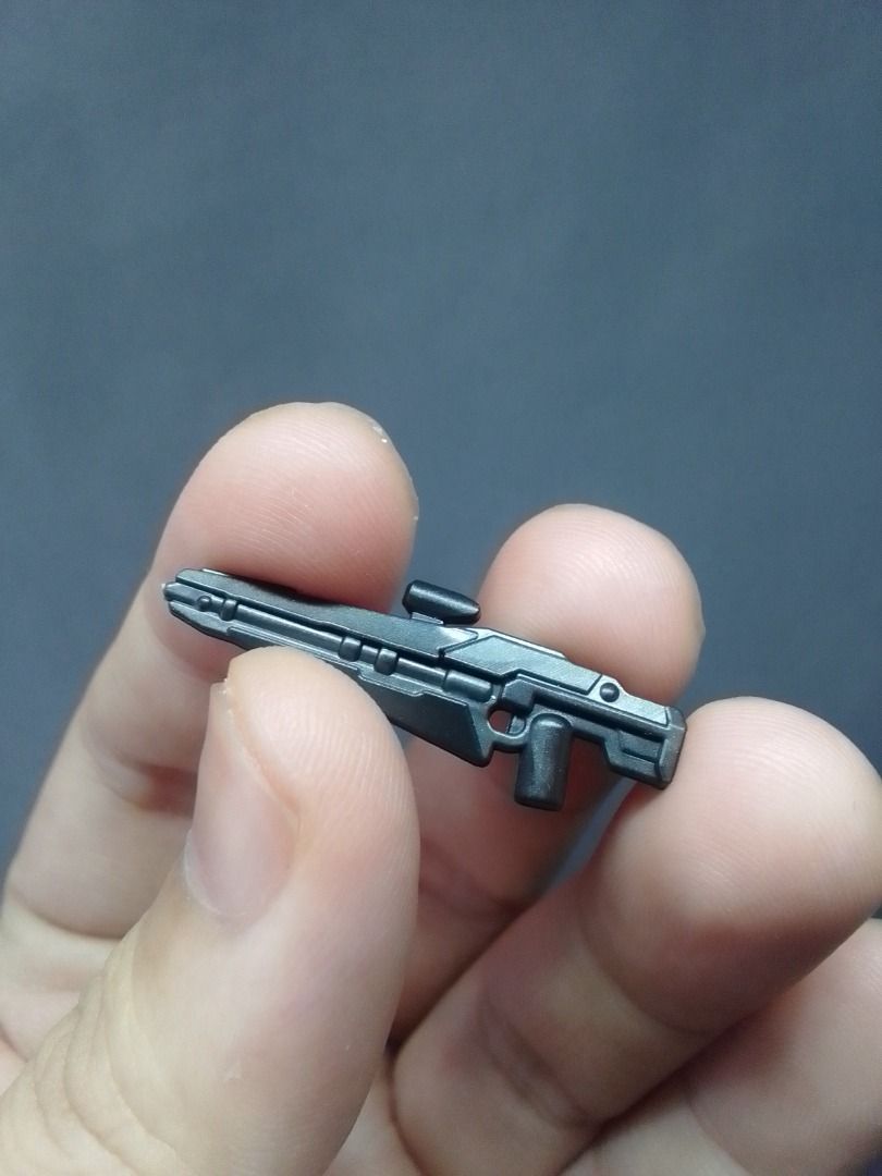 FUTURISTIC MINIFIGURE SNIPER RIFLE - LEGO COMPATIBLE, Hobbies & Toys ...