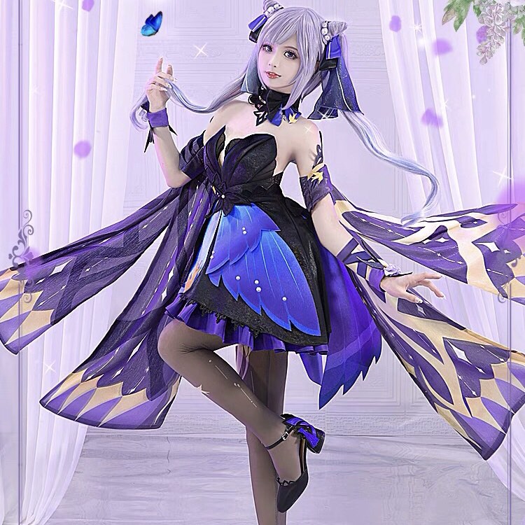 Genshin Impact Keqing Skin Cosplay {MAEMI SR}, Hobbies & Toys ...