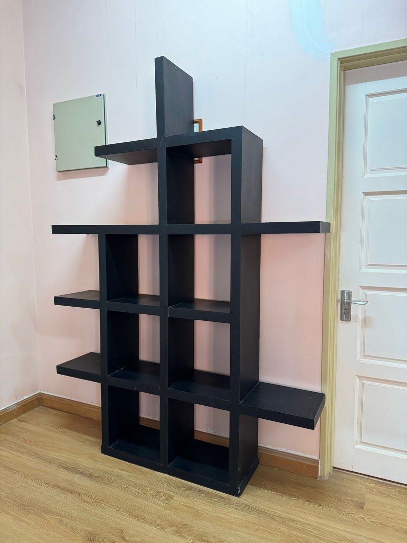 Geometric Book Shelf, Furniture & Home Living, Furniture, Shelves ...