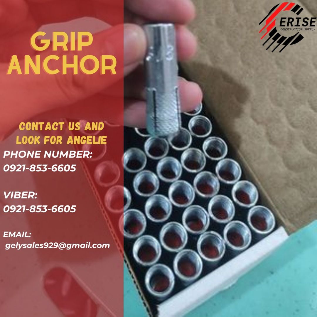GRIP ANCHOR, Commercial & Industrial, Construction Tools & Equipment on ...
