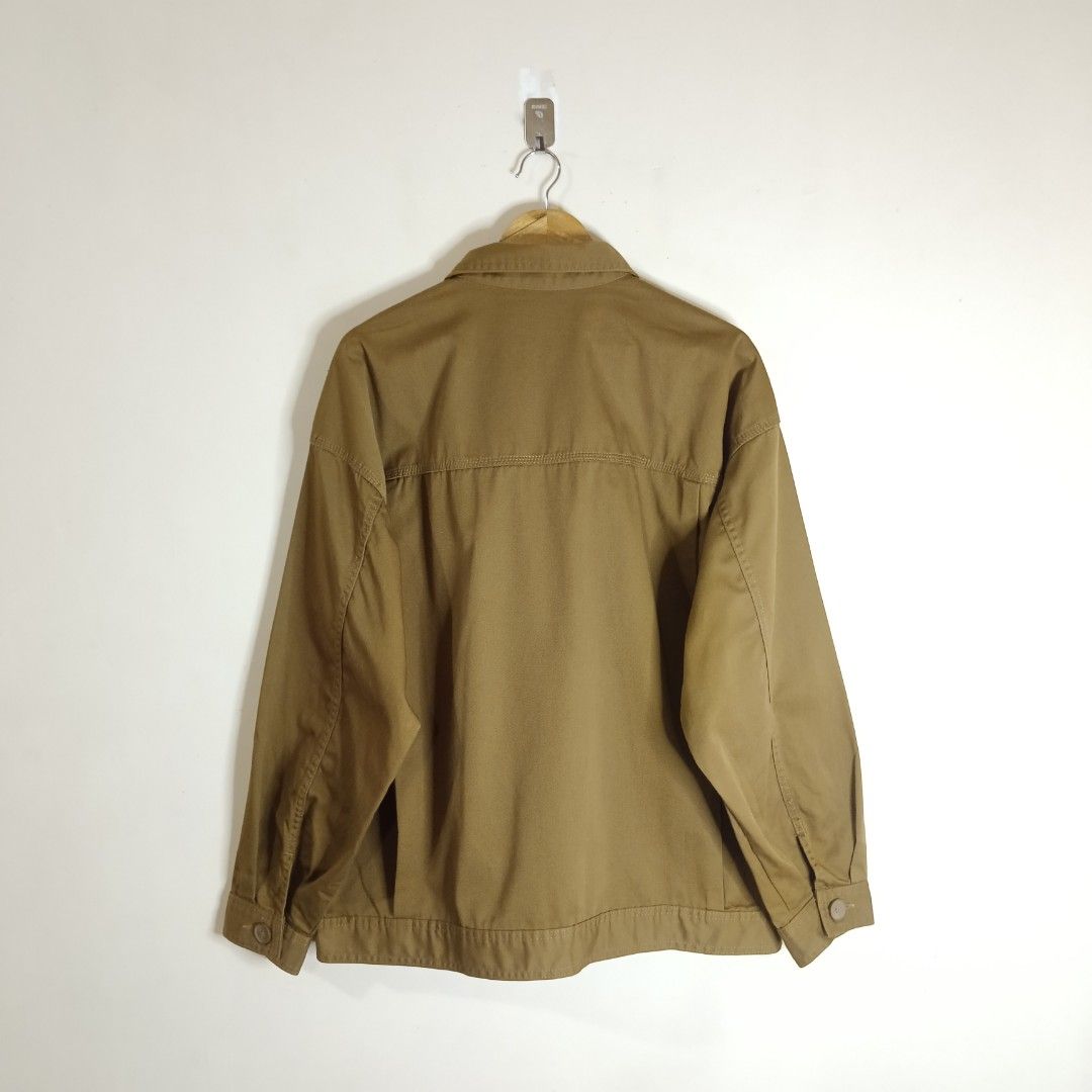 GU - Chef Jacket Brown, Men's Fashion, Coats, Jackets and Outerwear on ...