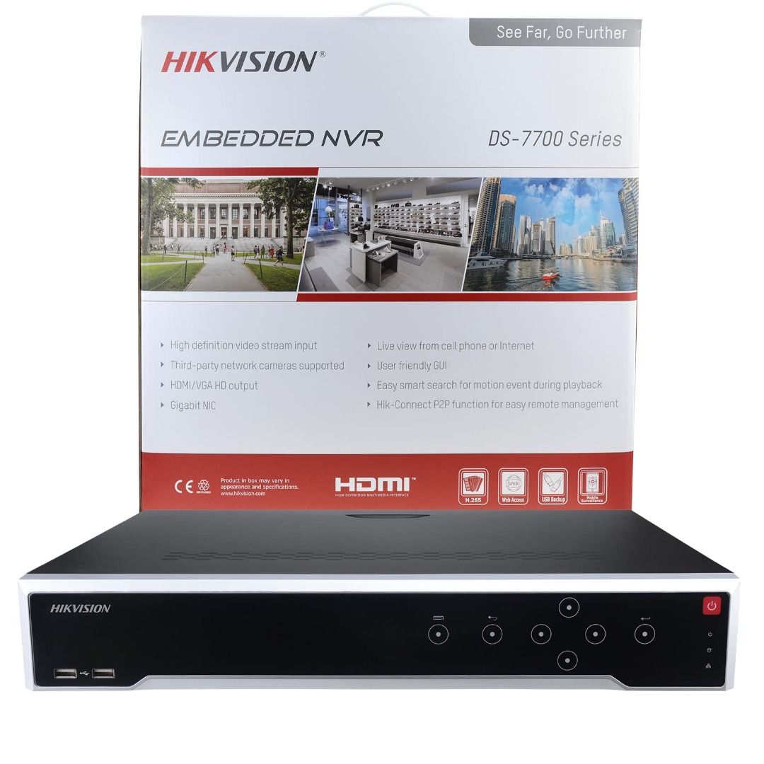 HIKVISION 32 CHANNEL NVR POE DS-7732NI-K4/16P, Furniture & Home Living ...