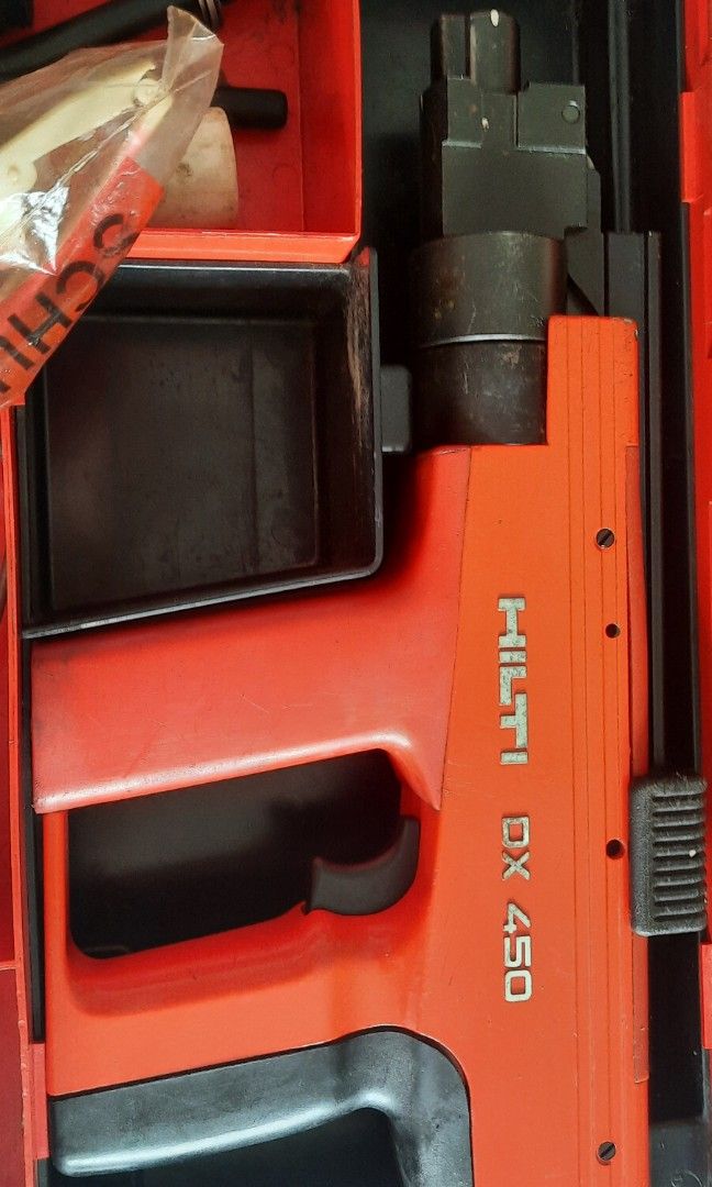 Hilti DX450 Powder Actuated tool, Furniture & Home Living, Home ...