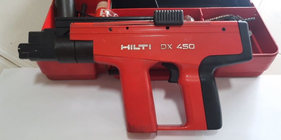 Hilti DX450 Powder Actuated tool, Furniture & Home Living, Home ...
