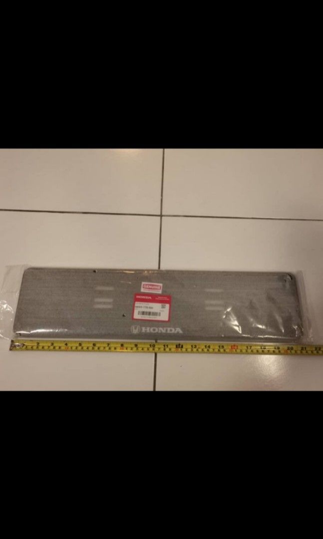 Honda Car Plate Frame, Hobbies & Toys, Travel, Travel Essentials ...