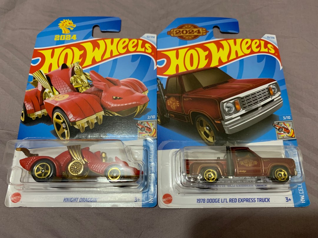 Hot Wheels 2024 HW Celebration Racers Knight Draggin’ 1978 Dodge Li’l ...