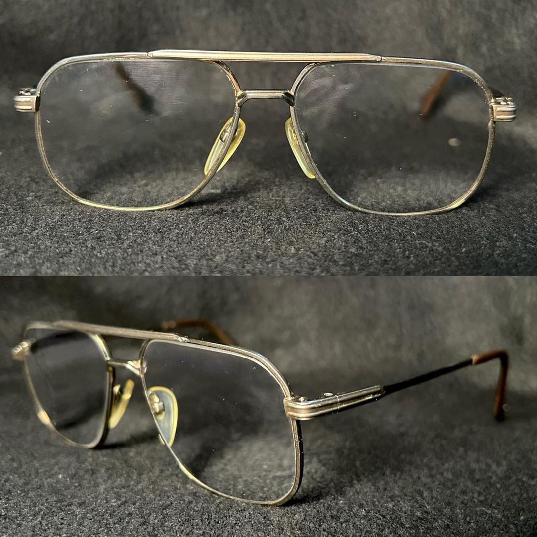 HOYA TITANIUM. AVIATOR Vintage EyeGlasses, Men's Fashion, Watches ...