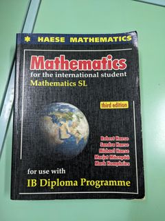 IB HL Mathematics, Hobbies & Toys, Books & Magazines, Textbooks on ...