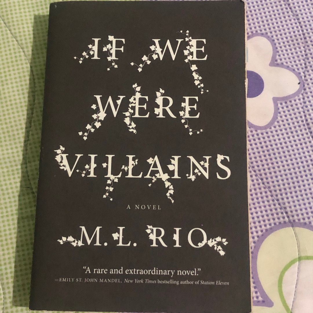 If We Were Villains - M.L. Rio, Hobbies & Toys, Books & Magazines ...