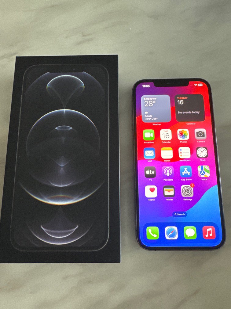 iPhone 12 Pro Max Graphite 256GB, Mobile Phones & Gadgets, Mobile ...