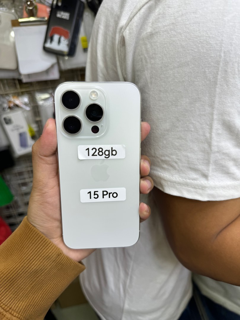 IPHONE 15 PRO 128GB FACTORY UNLOCKED NO ISSUE SECONDHAND, Mobile Phones ...