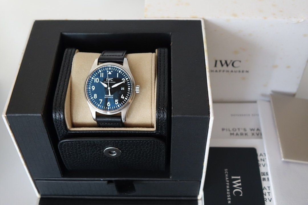 IWC Pilot mark 18 IW327009 XVIII 40MM, Luxury, Watches on Carousell