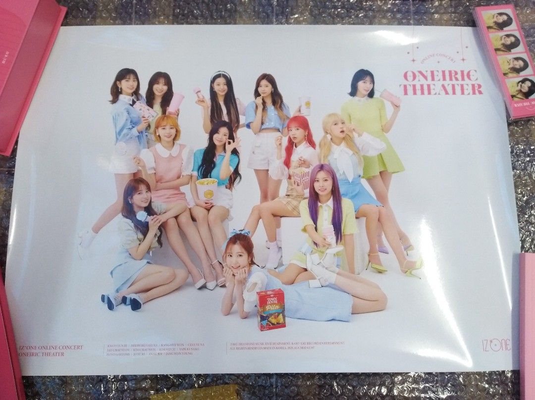 IZONE Album Oneiric Theater Blu Ray Version Full Set, Hobbies & Toys ...