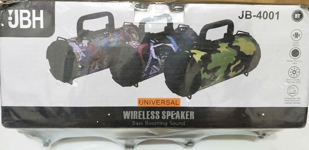 JBH JB-4001 藍芽喇叭 / 藍芽音箱, 耳機及錄音音訊設備, 可攜式音響設備在旋轉拍賣