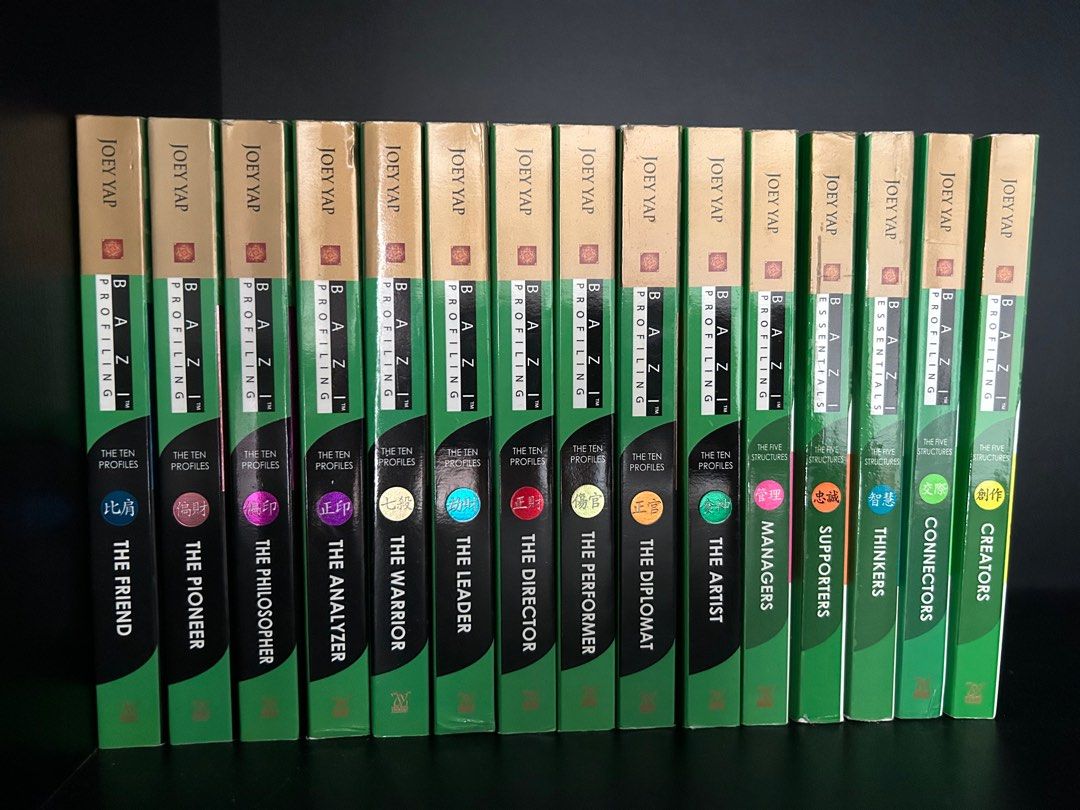 Joey Yap Bazi Profiling Series (15 books), Hobbies & Toys, Books ...