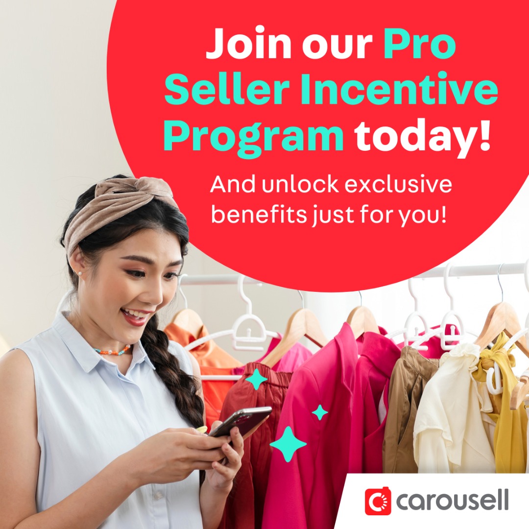 Join our Pro Seller Incentive Program today!, Announcements on Carousell