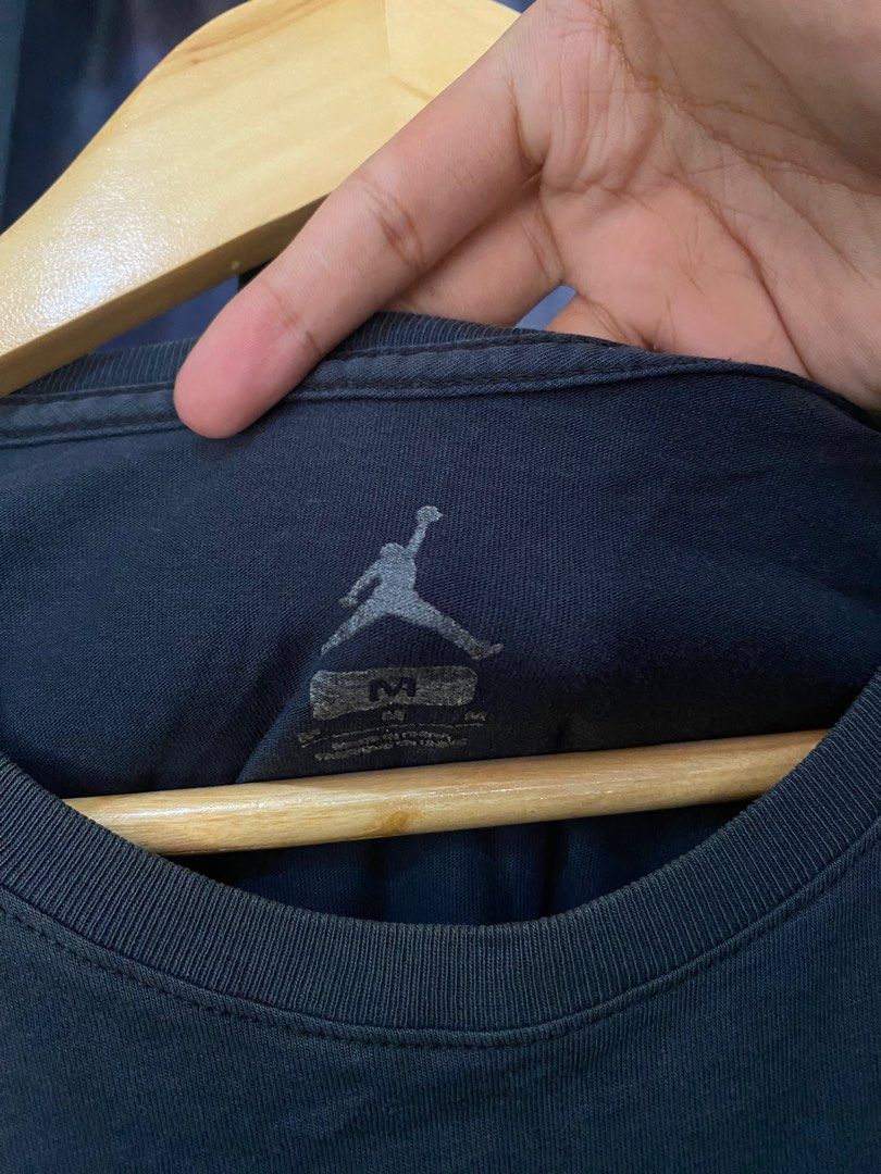 Jordan Ash Black, Men's Fashion, Tops & Sets, Tshirts & Polo Shirts on ...