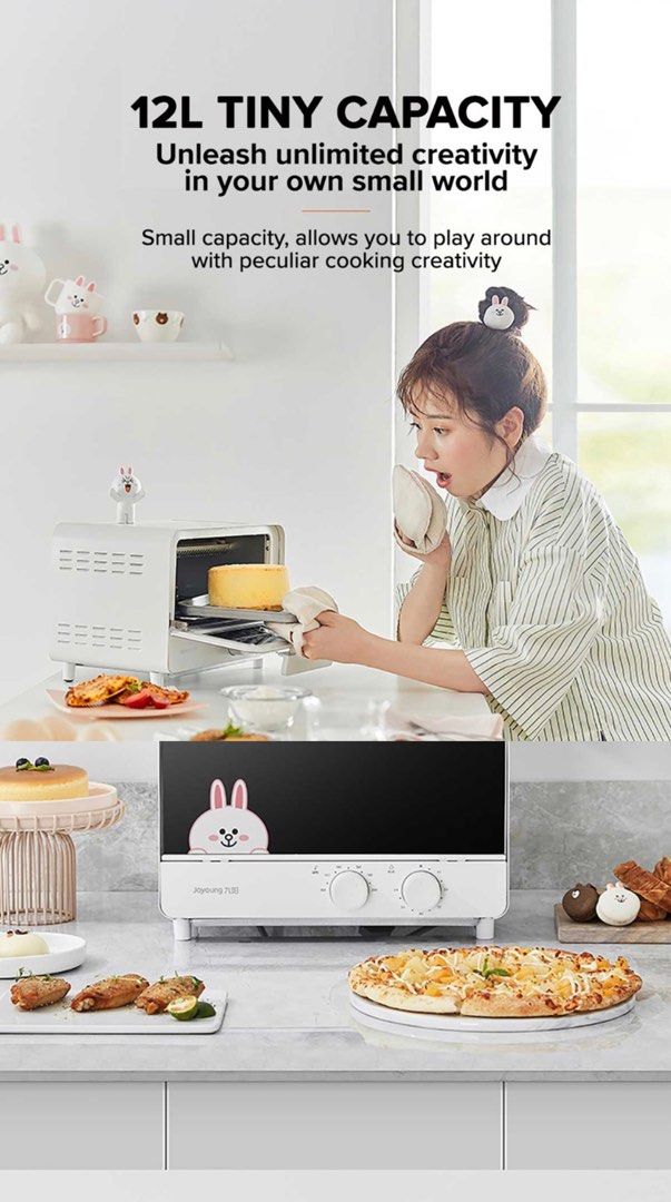 Joyoung Cony 12L Oven, TV & Home Appliances, Kitchen Appliances, Ovens & Toasters on Carousell