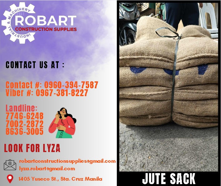 Jute Sack (Abaka Fiber), Commercial & Industrial, Construction Tools ...