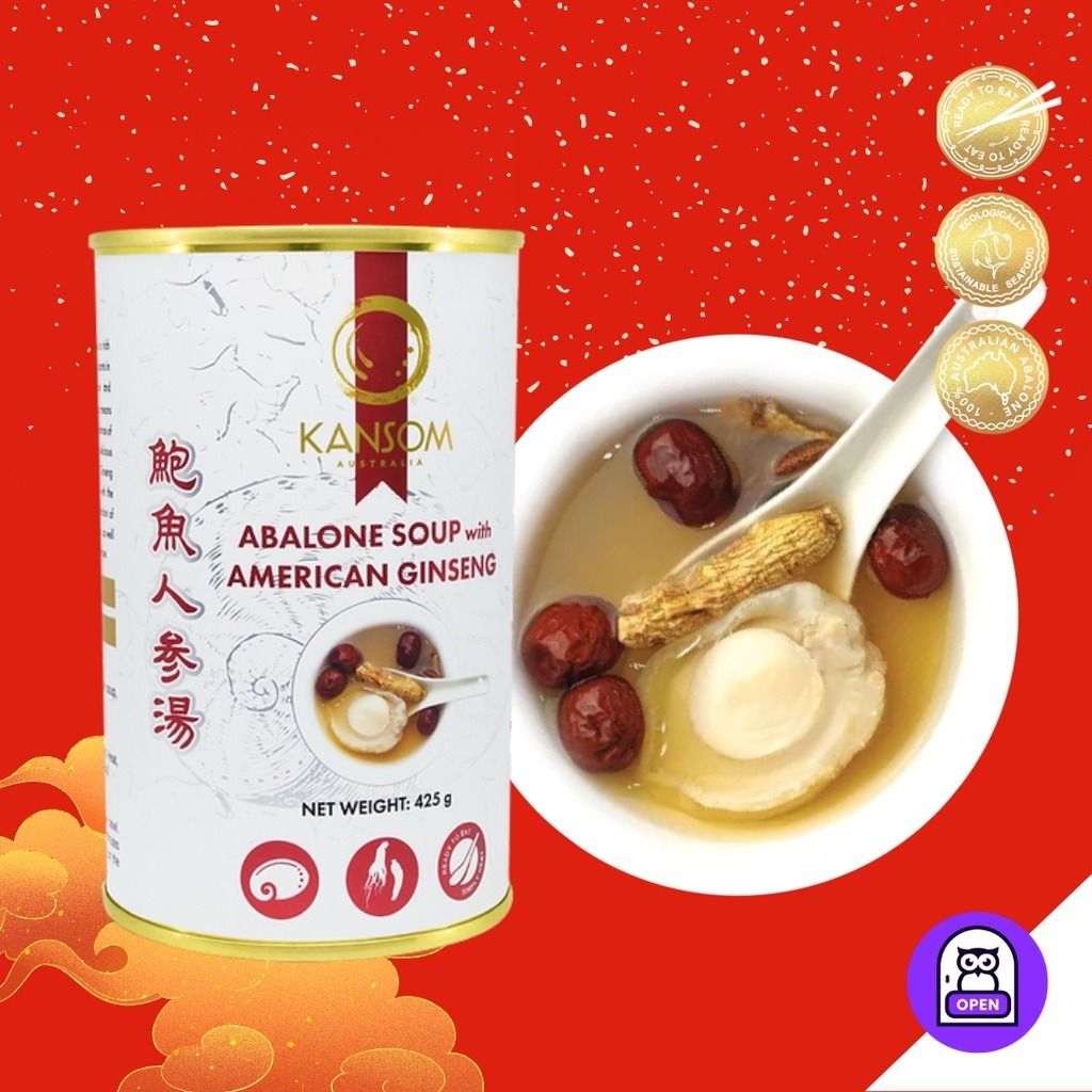Kansom Australia Abalone Soup 425G Best By July 2025, Food & Drinks ...