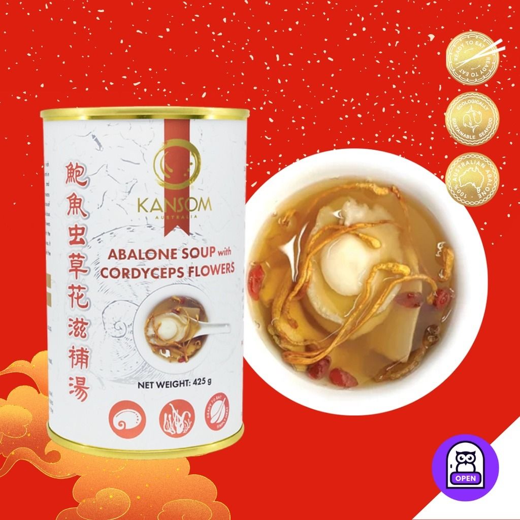 Kansom Australia Abalone Soup 425G Best By July 2025, Food & Drinks, Packaged & Instant Food on ...