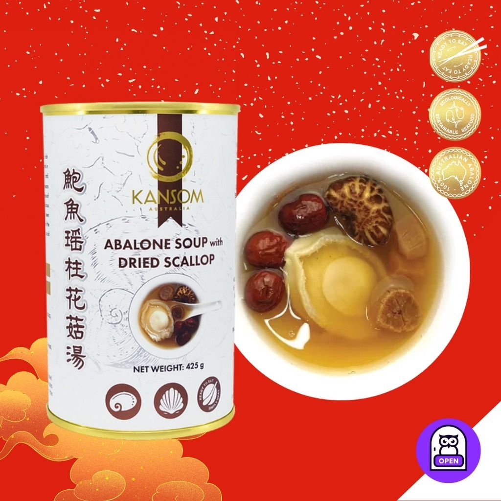 Kansom Australia Abalone Soup 425G Best By July 2025, Food & Drinks, Packaged & Instant Food on ...