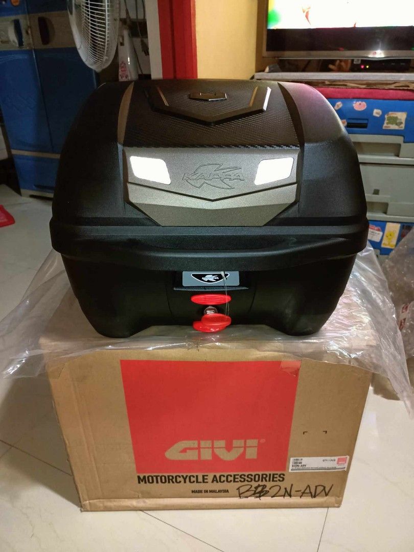 (KAPPA Brand - By GIVI) Top Box 32 Liters Capacity, Motorbikes ...