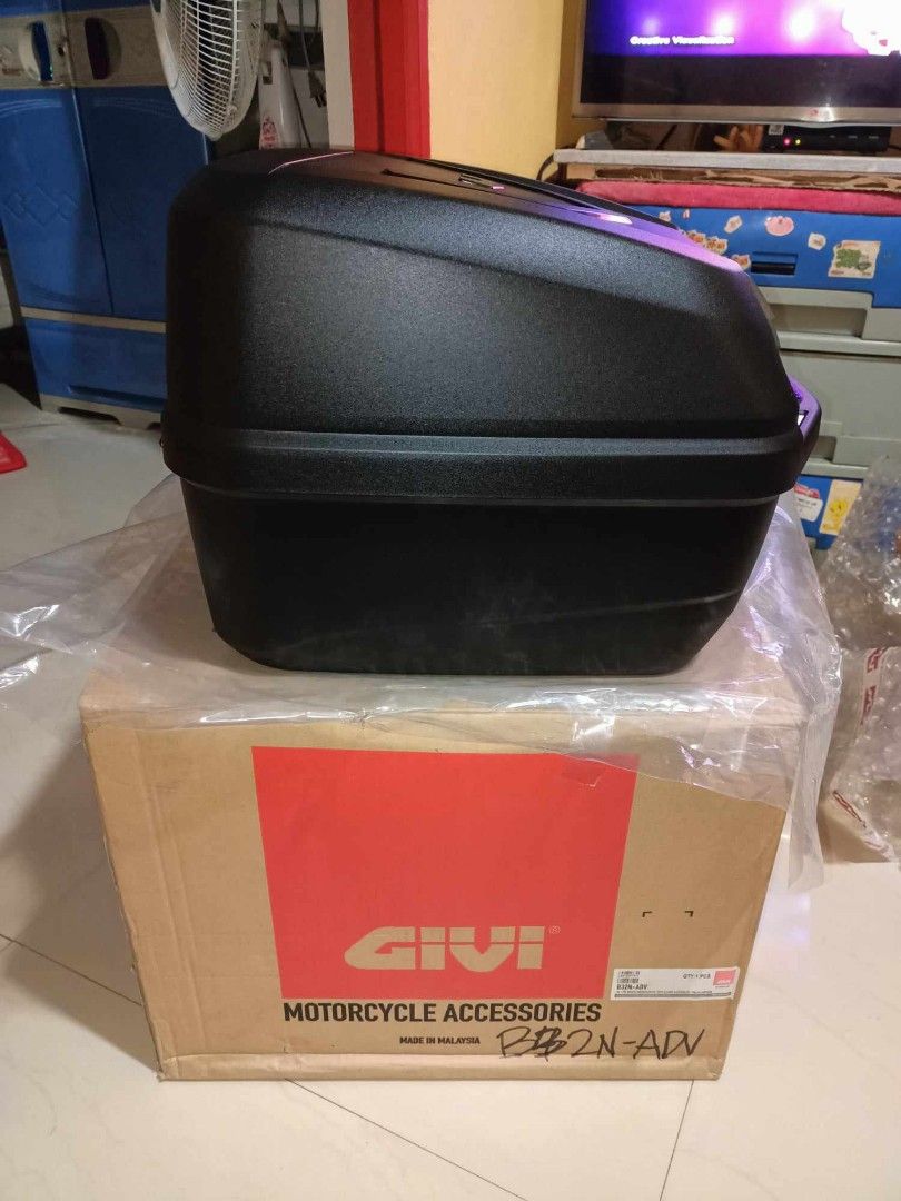 (KAPPA Brand - By GIVI) Top Box 32 Liters Capacity, Motorbikes ...