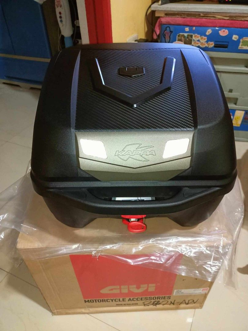 (KAPPA Brand - By GIVI) Top Box 32 Liters Capacity, Motorbikes ...