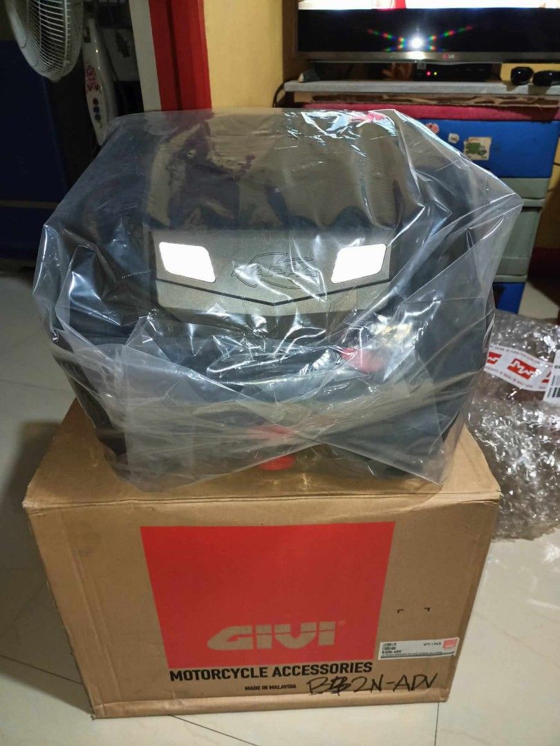 (KAPPA Brand - By GIVI) Top Box 32 Liters Capacity, Motorbikes ...