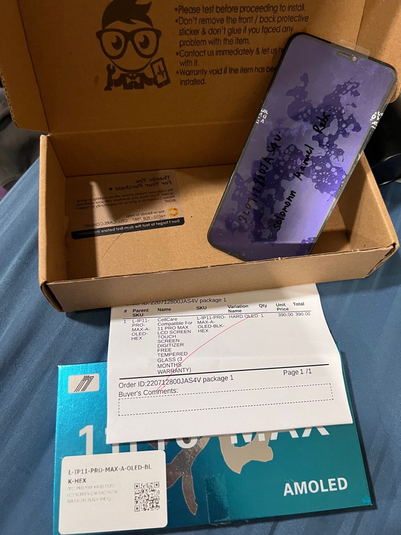 LCD 11 Pro Max HEX (Amoled), Mobile Phones & Gadgets, Mobile & Gadget ...