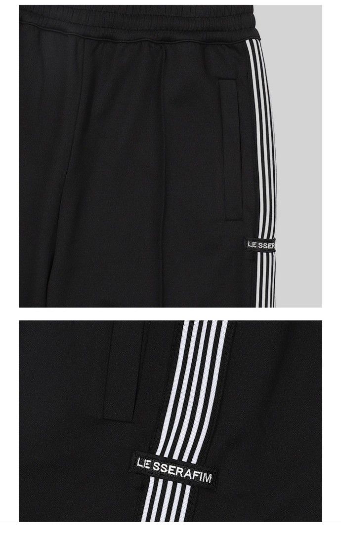 LE SSERAFIM official merch Track pants, Women's Fashion, Activewear on ...