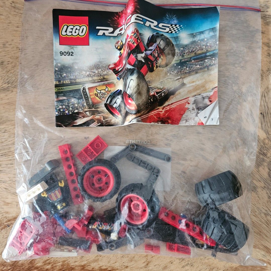 Lego 9092 crazy demon racer, Hobbies & Toys, Toys & Games on Carousell