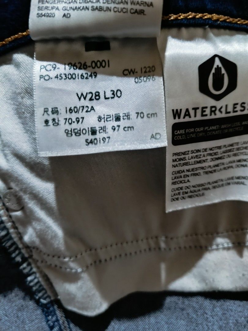 LEVI'S 311 Shaping Skinny 19626-0001 (28-30), Women's Fashion, Bottoms ...