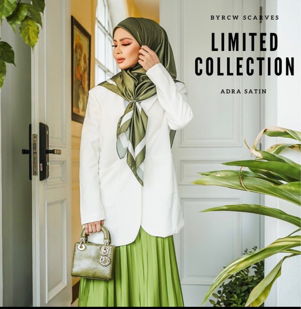 Limited addition scarve, Women's Fashion, Muslimah Fashion, Hijabs on ...