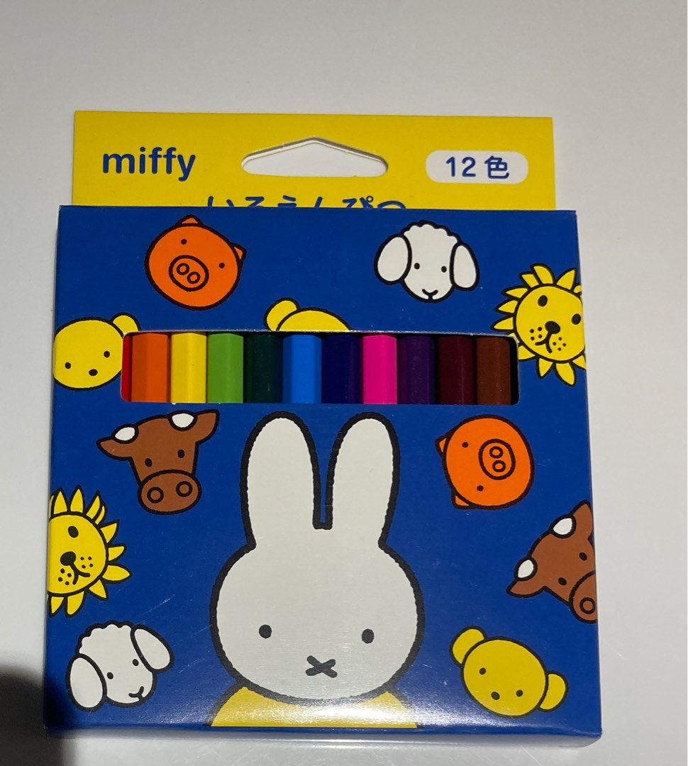 Limited edition Miffy Colour Pencils, Hobbies & Toys, Stationery ...