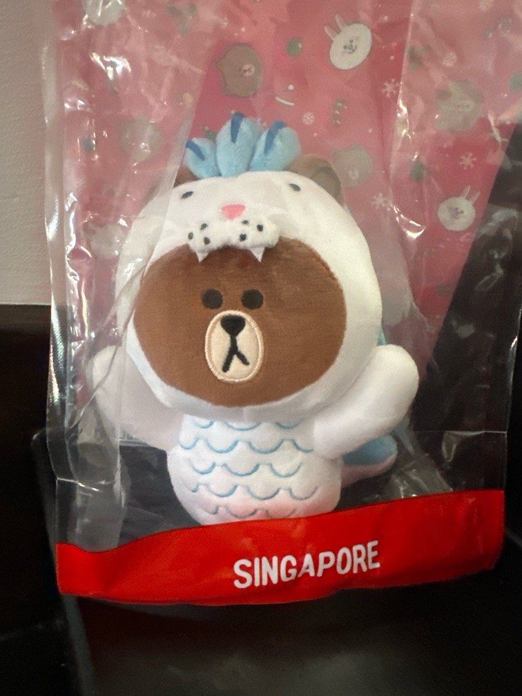 Line Friends Plush toy London Singapore, Hobbies & Toys, Toys & Games ...