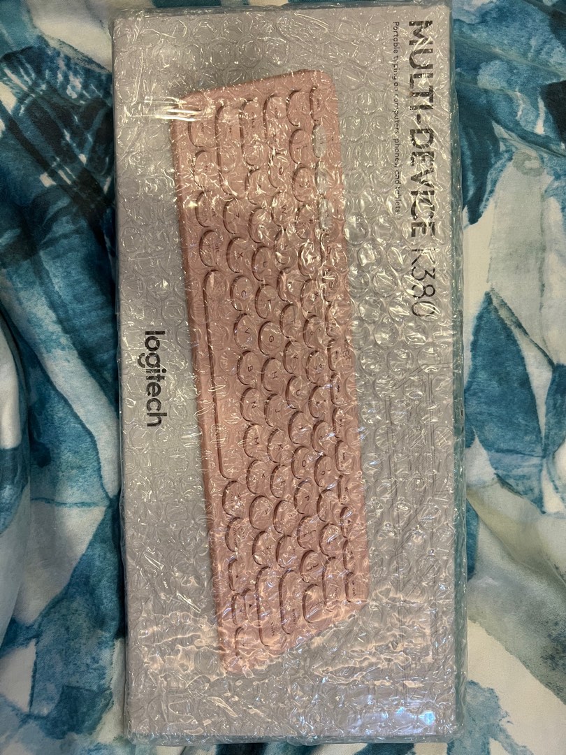 Logitech K380 Bluetooth Keyboard (Pink), Computers & Tech, Parts ...