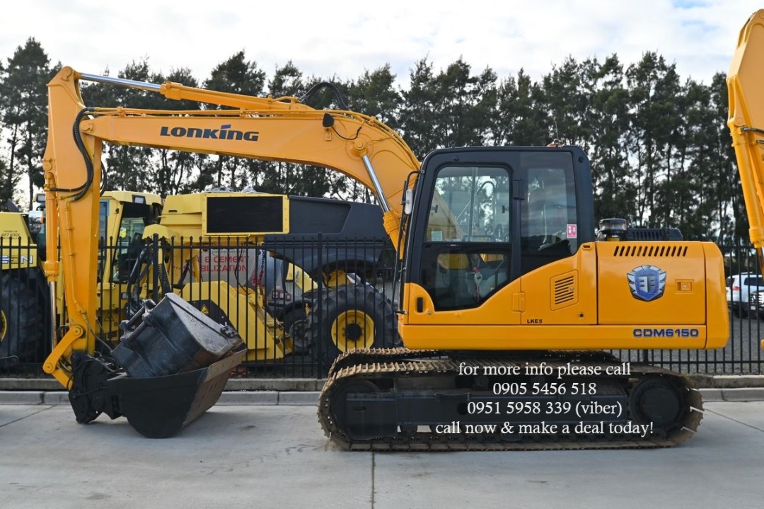 Lonking cdm6150 backhoe excavator 0.56cbm, Special Vehicles, Heavy ...