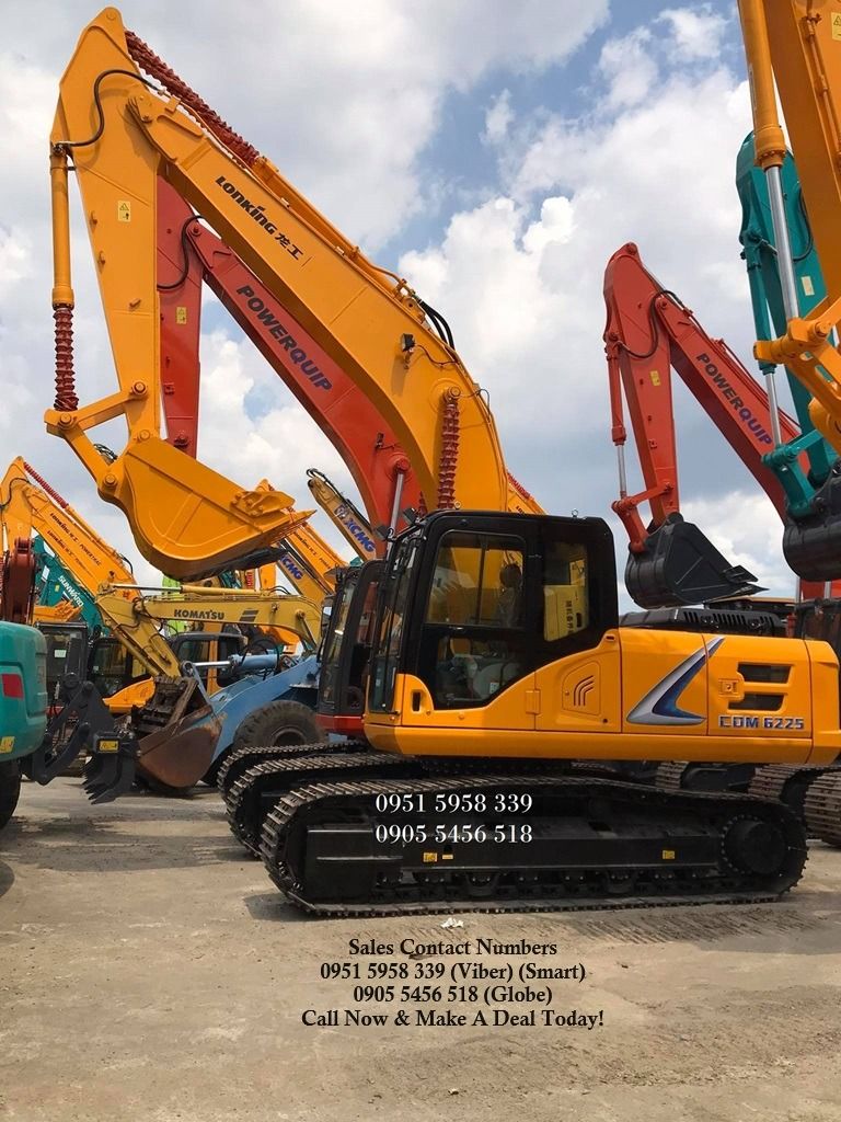 Lonking cdm6225n backhoe excavator 1.1cbm, Special Vehicles, Heavy ...