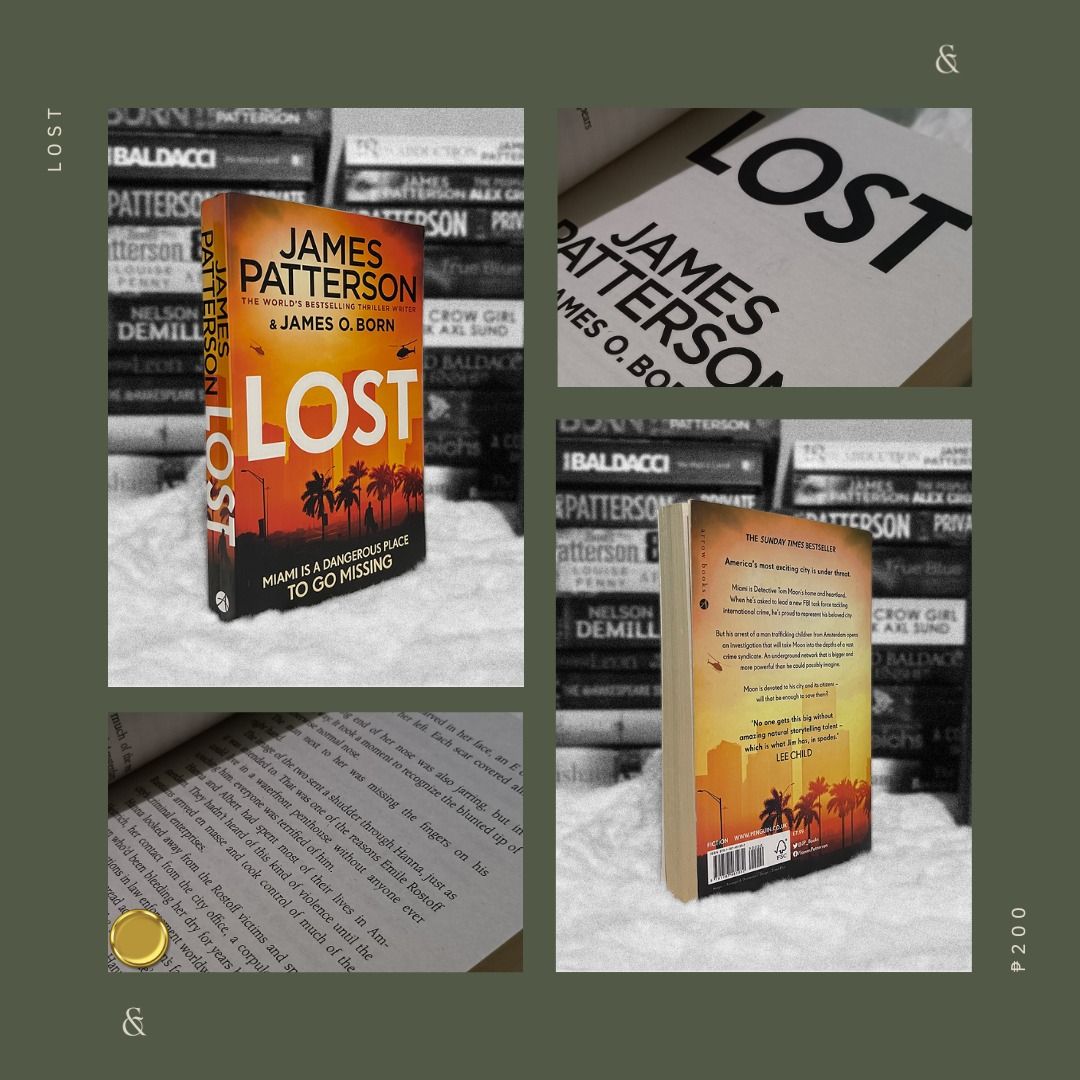 Lost by James Patterson, Hobbies & Toys, Books & Magazines, Fiction ...