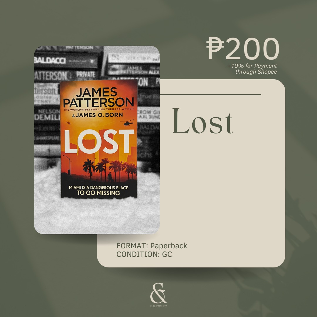 Lost by James Patterson, Hobbies & Toys, Books & Magazines, Fiction ...