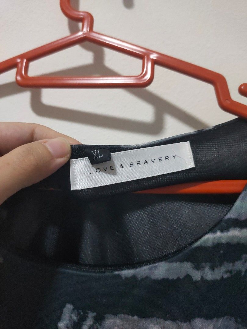 Love and bravery black dress with pockets, Women's Fashion, Dresses & Sets, Dresses on Carousell