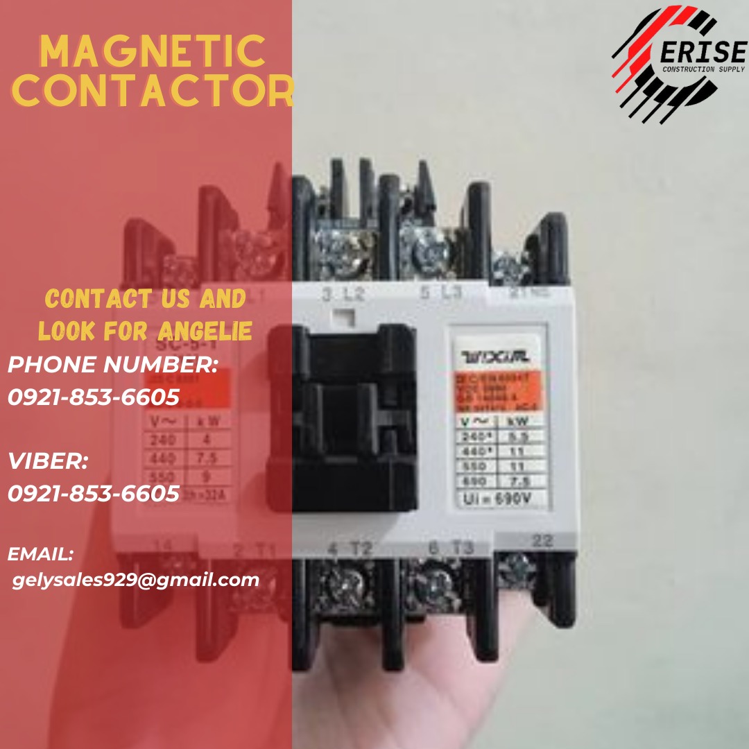 MAGNETIC CONTACTOR, Commercial & Industrial, Construction Tools ...