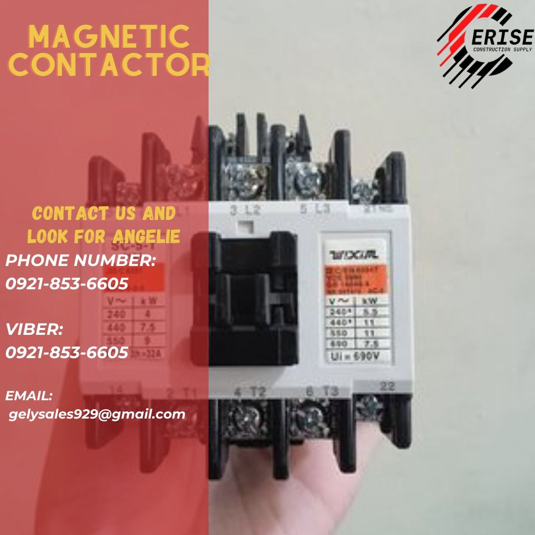 MAGNETIC CONTACTOR, Commercial & Industrial, Construction Tools ...